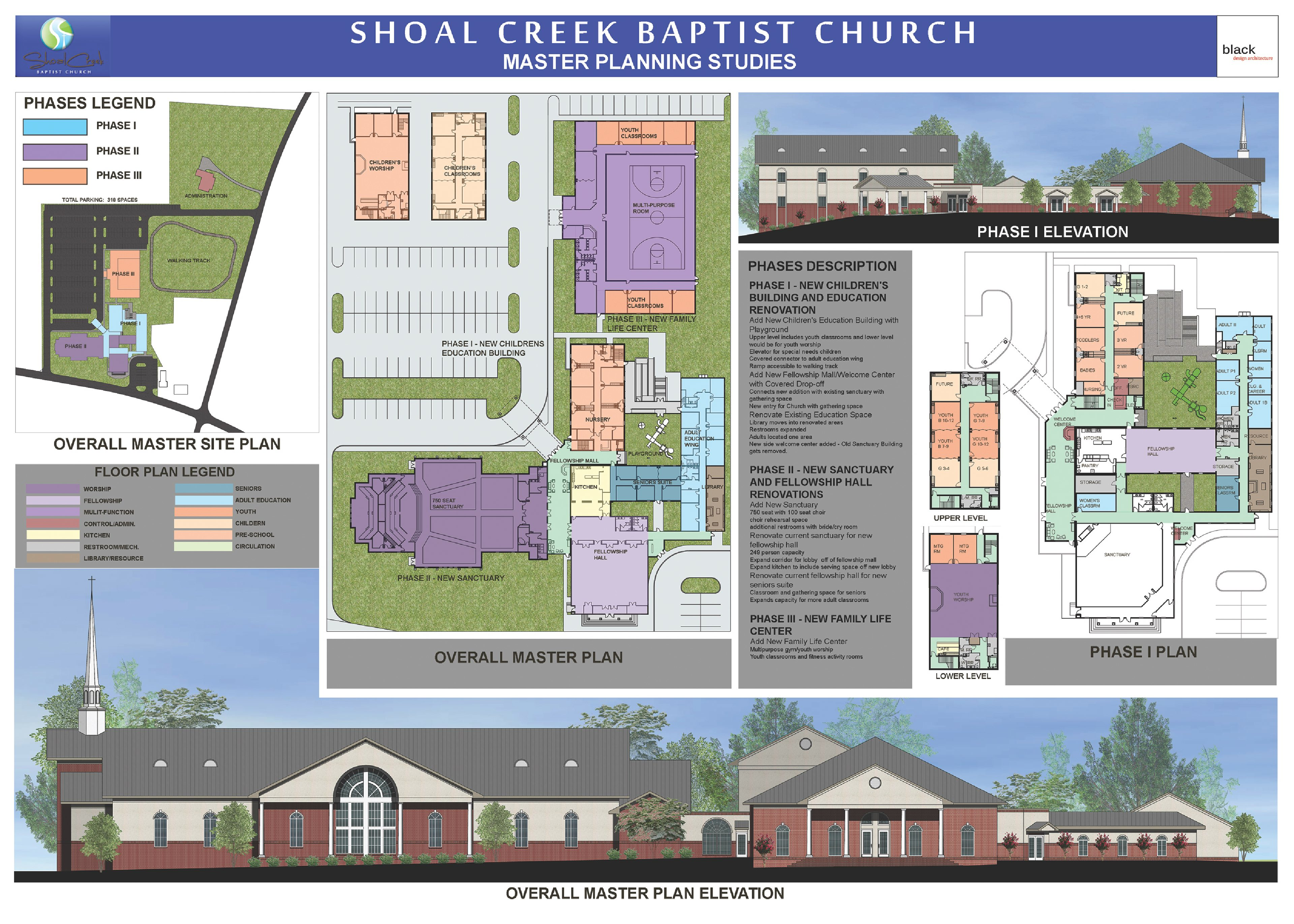 Church Master Planning – Black Design Architecture