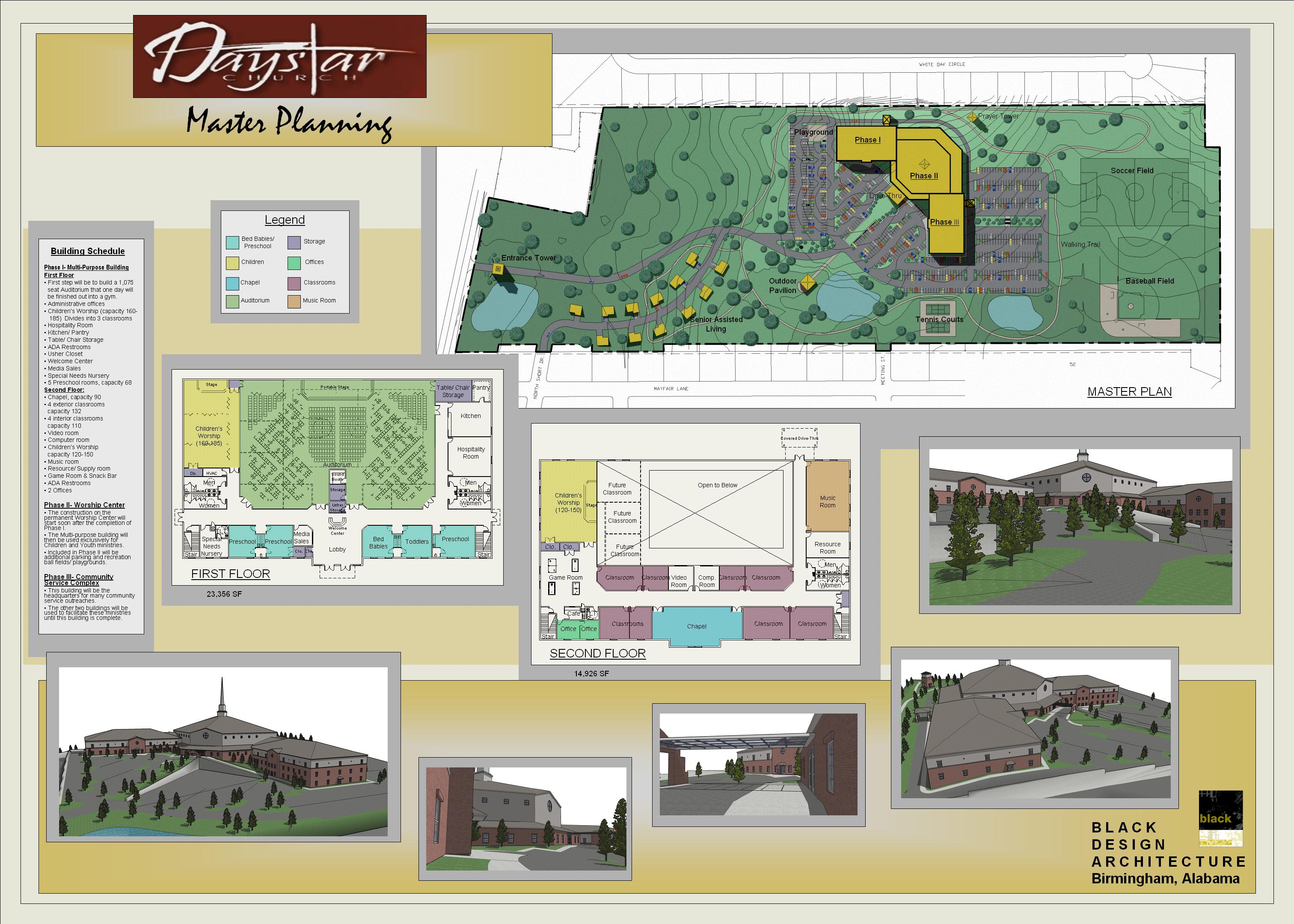 Church Master Planning – Black Design Architecture