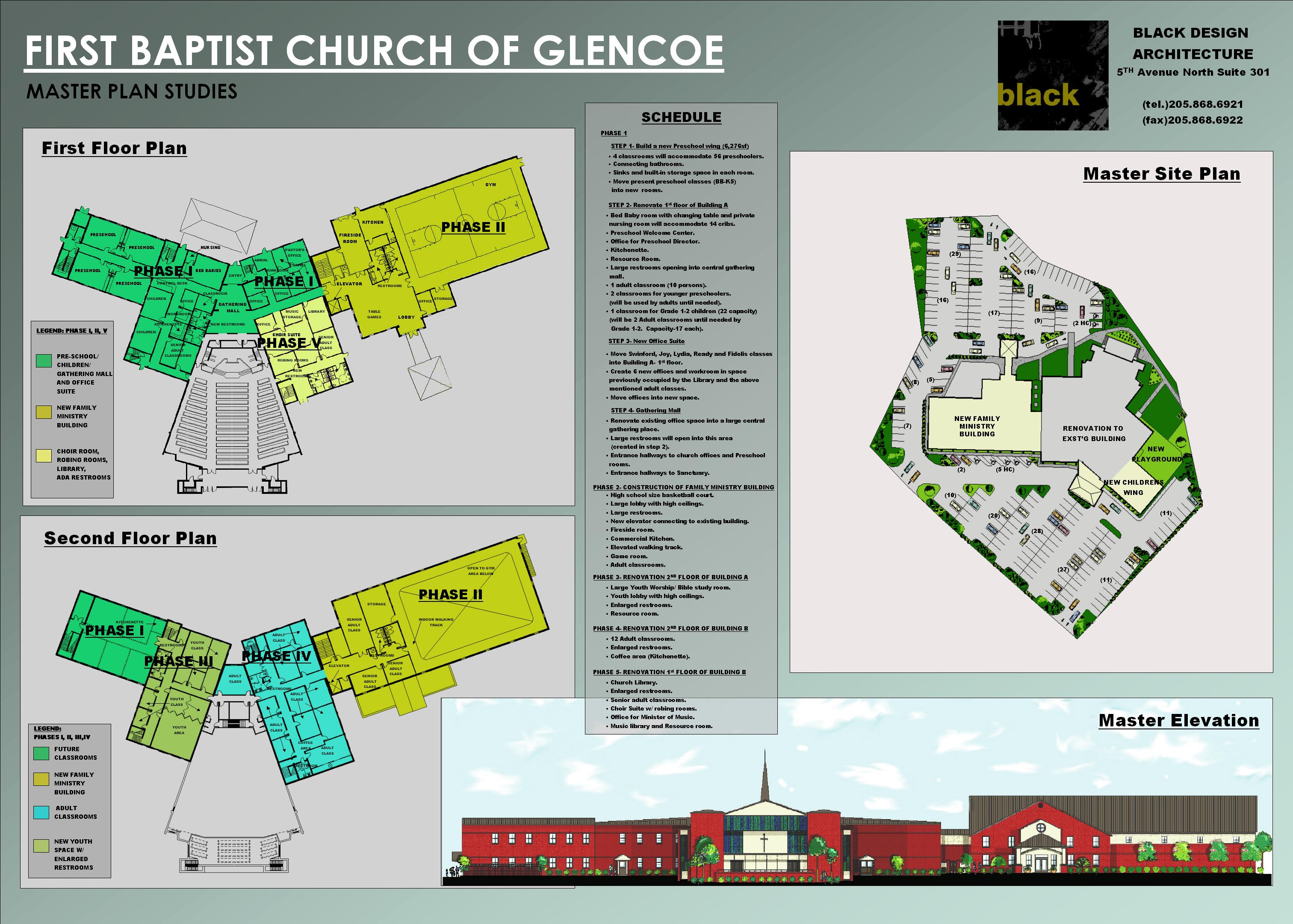 Church Master Planning – Black Design Architecture