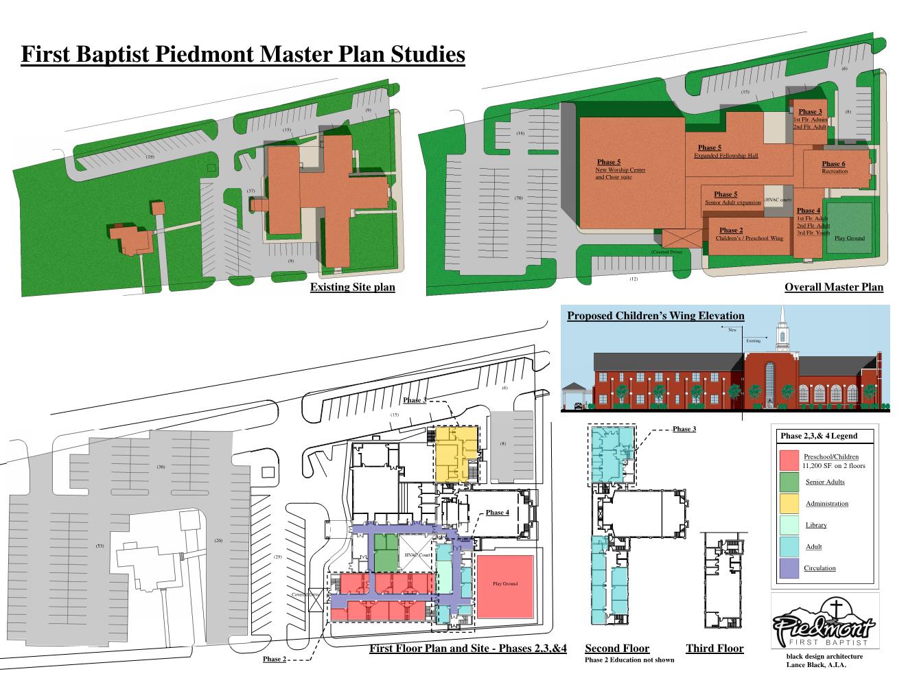 Church Master Planning – Black Design Architecture